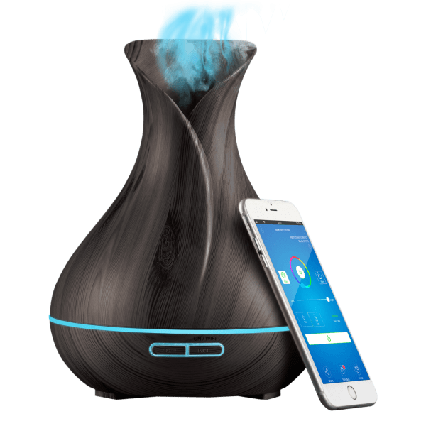 MorningSave: Sierra Modern Home "Smart" Diffuser + 3 Oils (Alexa and ...