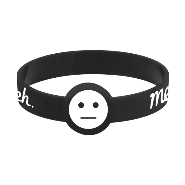 Meh: 4-Pack: Meh Wristbands