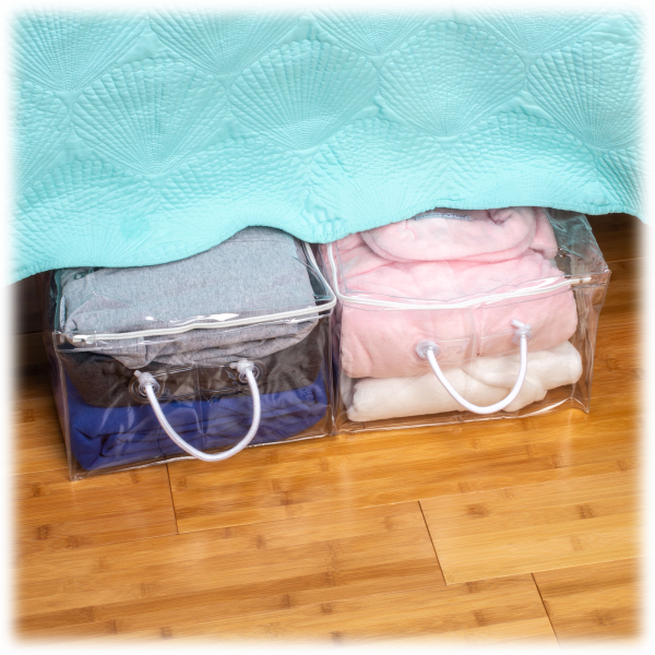 MorningSave: 4-Pack: Clearly Organized Clear Vinyl Sweater Chests with ...
