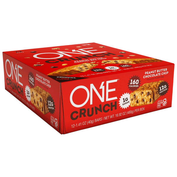 SideDeal: 36-Pack: ONE Peanut Butter Chocolate Chip Crunch Protein Bars
