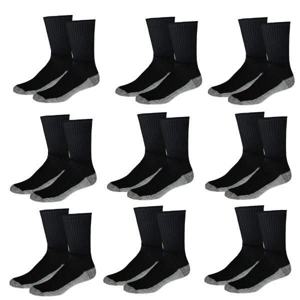 MorningSave: 9-Pack: Dickies Industrial Strength Crew Work Socks