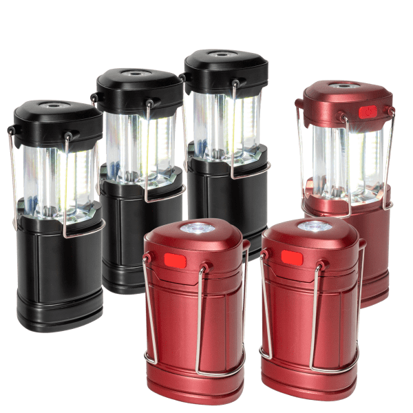 MorningSave: 6-Pack: BrightEase Multi-Use Pop Up Lantern & Spotlight