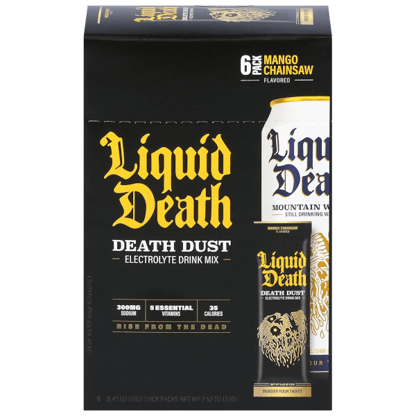 Meh: 72-Pack: Liquid Death Electrolyte Death Dust Hydration Powder