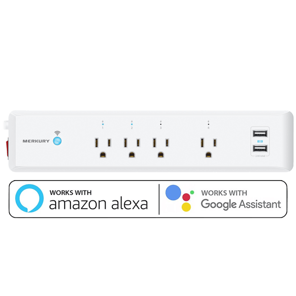 MorningSave: Merkury Innovations SmartSurge Smart Wi-Fi Surge Protector ...