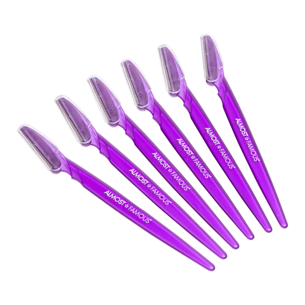 6-Pack: Almost Famous Dermaplaning Razor Set