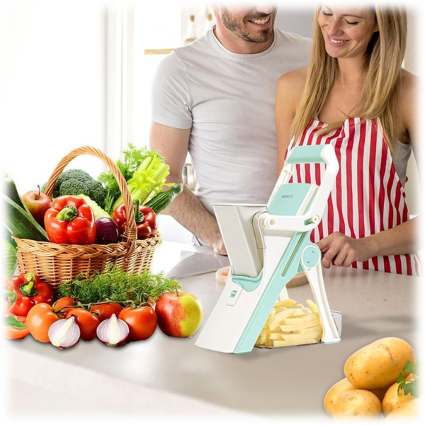 MorningSave: Enleber Upright Mandoline Slicer Safe Vegetable Chopper