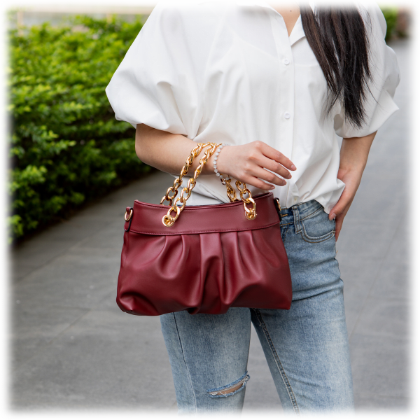 MorningSave: MKF Collection Marvila Minimalist Chain Ruched Shoulder ...