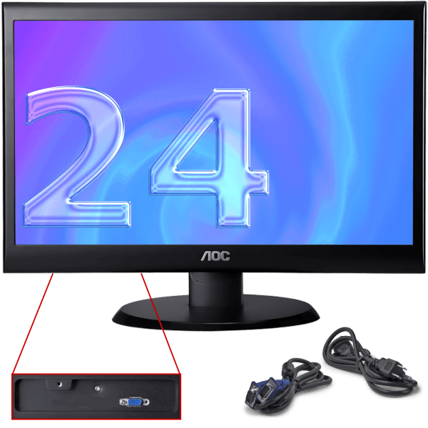 Meh: 22" - 27" AOC Monitors (Refurbished)