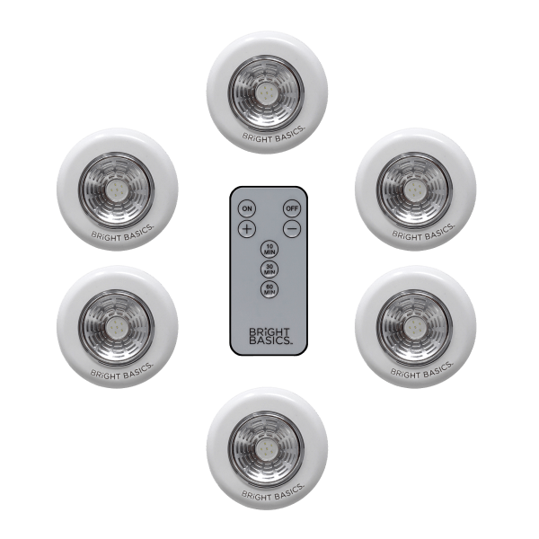 SideDeal: 6-Pack: Bright Basics Wireless LED Lights