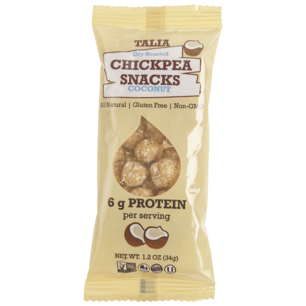 SideDeal: 36-Pack: Talia Dry Roasted Chickpea Snacks (Best By 12/31/22)