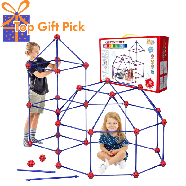 MorningSave: SpringFlower 140-Piece Creative Fort Building Kit