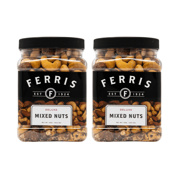 MorningSave: 2-Pack: Ferris Roasted & Salted Deluxe Mixed Nuts