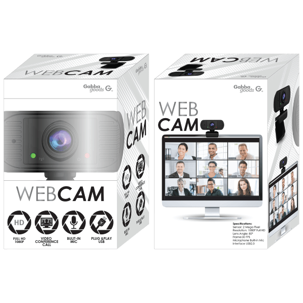 Meh: Gabba Goods 1080P HD Webcam for Computers & Laptops