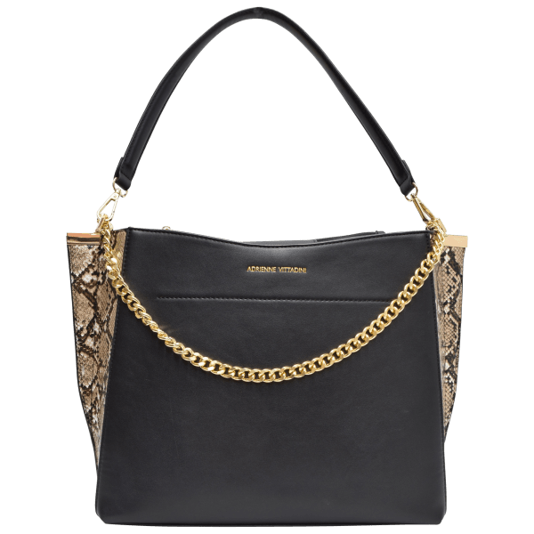 MorningSave: Adrienne Vittadini Simone Collection Python Chain Satchel