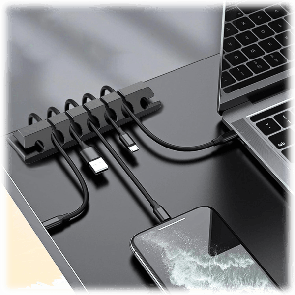 MorningSave: Multi Cable Organizer 5-Piece Set by 3P Experts