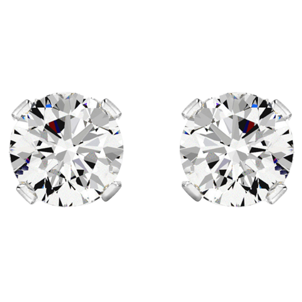 MorningSave: Jaclyn Smith 2 Carat TW Moissanite Stud Earrings