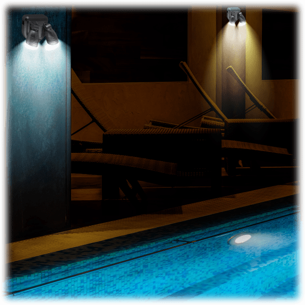MorningSave: Bright Basics Motion Activated Dual Security Light