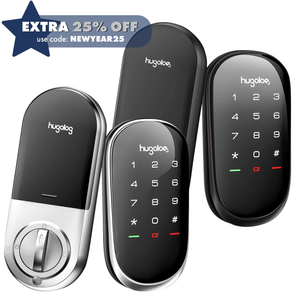 MorningSave: Hugolog Smart Electronic Deadbolt Door Lock with Digital ...