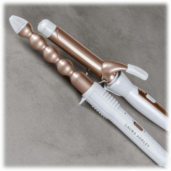MorningSave: Laura Ashley 2-Piece Hair Wand Set (1" Wand, 1" Beach Waves)