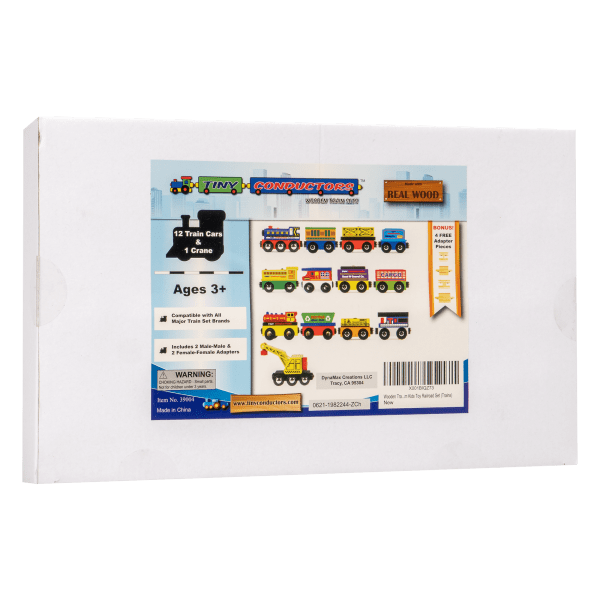 SideDeal: DynaMax 34 Piece Toy Train Railroad Accessories Set