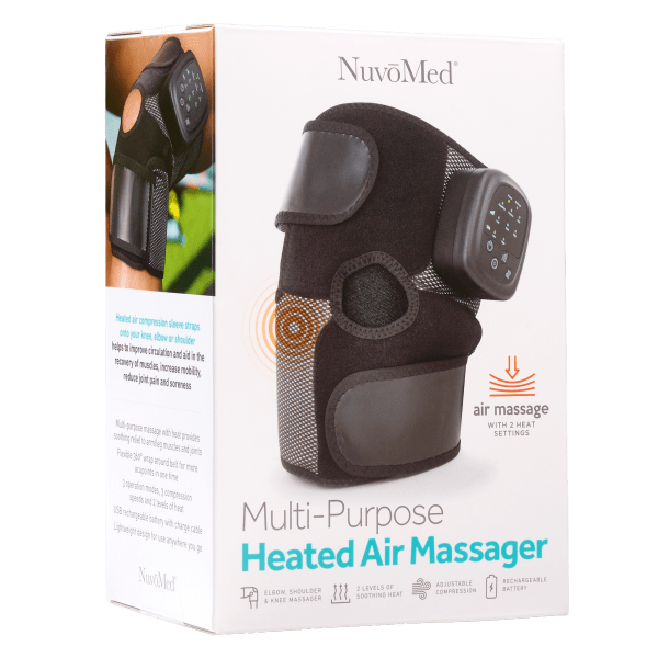 SideDeal: NuvoMed Cordless Air Compression Massager with Heat