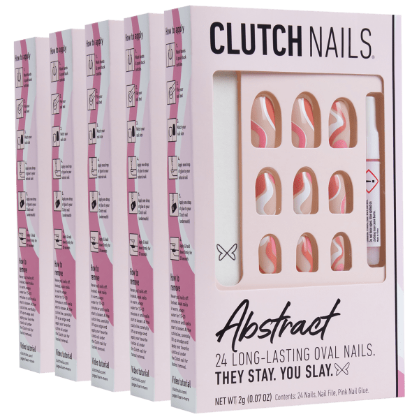 MorningSave: 5-Pack: Clutch Nails Press on Nail Kits