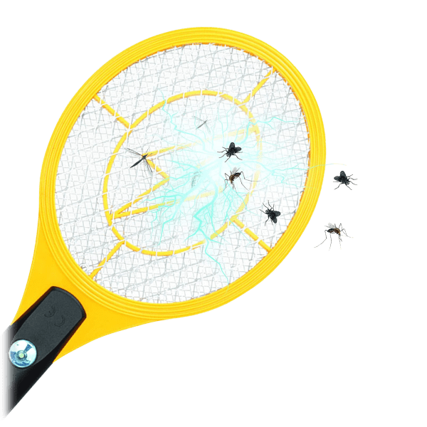 MorningSave: 3-Pack: Ostad Electric Fly Swatter Racket Zapper