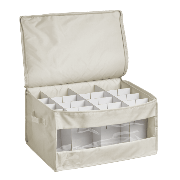 MorningSave: Honey-Can-Do 2-Piece Stemware Storage Boxes