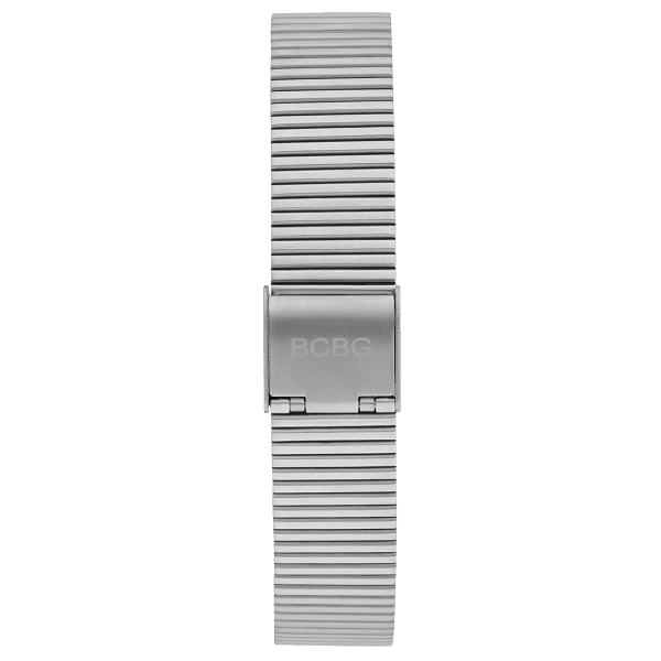 MorningSave: BCBG Women's Round 34mm Horizontal Link Watch