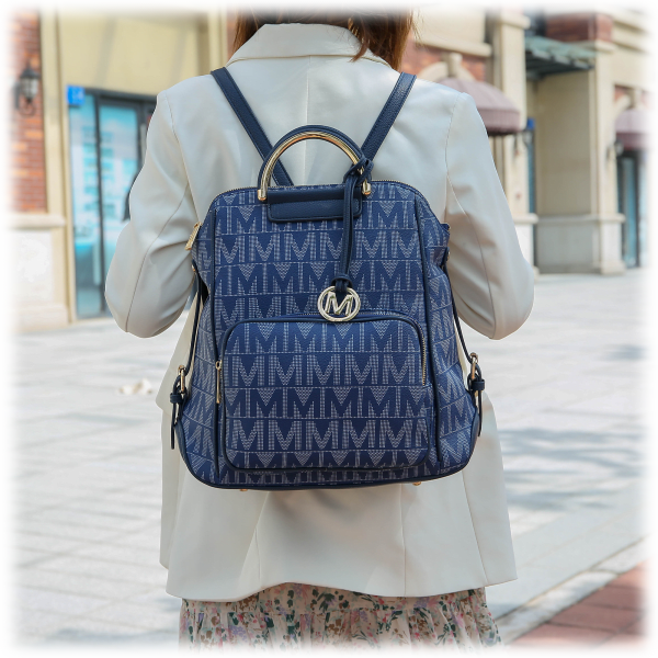MorningSave: MKF Collection Cora Milan M Signature Trendy Backpack