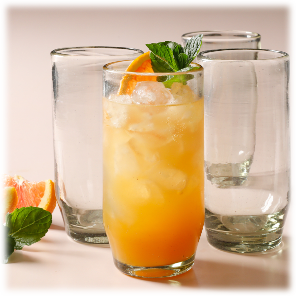 MorningSave: 4-Pack: Cravings by Chrissy Teigen Spanish Hi-Ball Glass Set