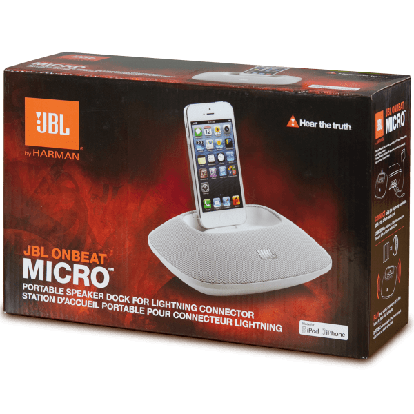 Meh: JBL OnBeat Mini or JBL OnBeat Micro Speaker Dock with Lightning ...