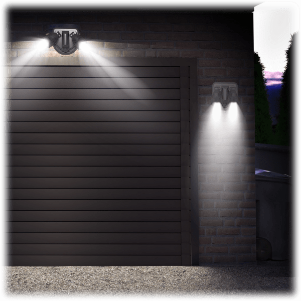 Bright Basics Motion Activated Dual Security Light