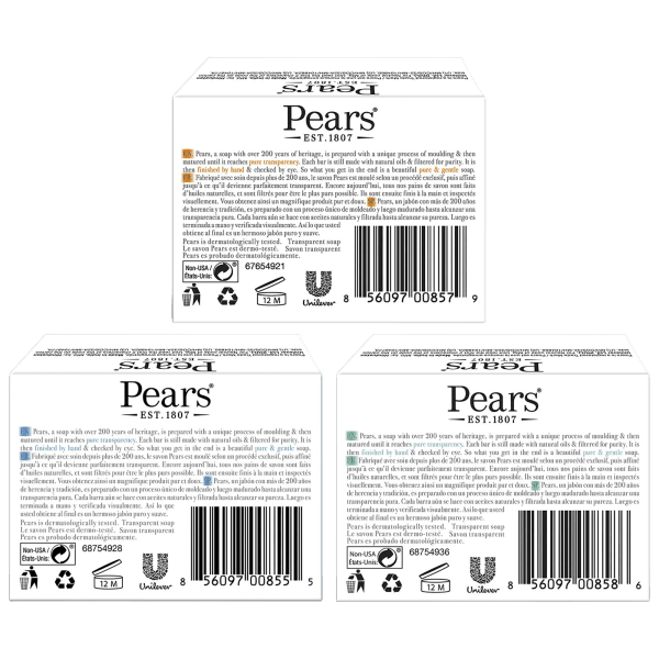 MorningSave: 18-Pack: Pears Face & Body Soap