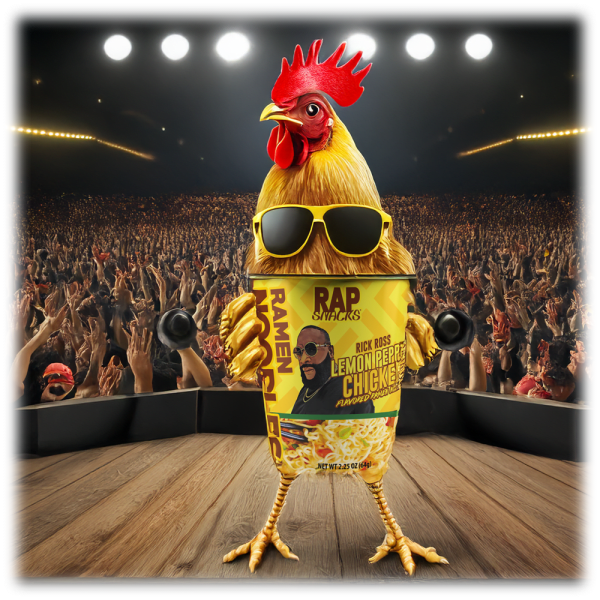 Meh: 12-Pack: Rap Snacks Rick Ross Lemon Pepper Chicken Ramen