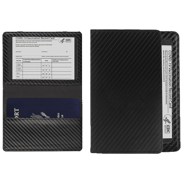 MorningSave: 2-Pack: CDC Vaccination Card Holder and RFID Passport ...