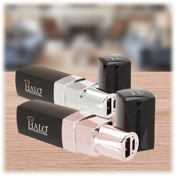 SideDeal: 2-Pack: Halo 3,000mAh Lipstick Charger