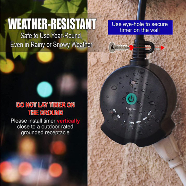 MorningSave: 2-Pack: ClearPower Outdoor Lighting Timer with Indoor ...