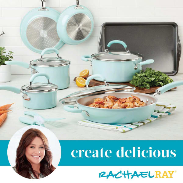 MorningSave: Rachael Ray Create Delicious 13-Piece Enameled Nonstick ...