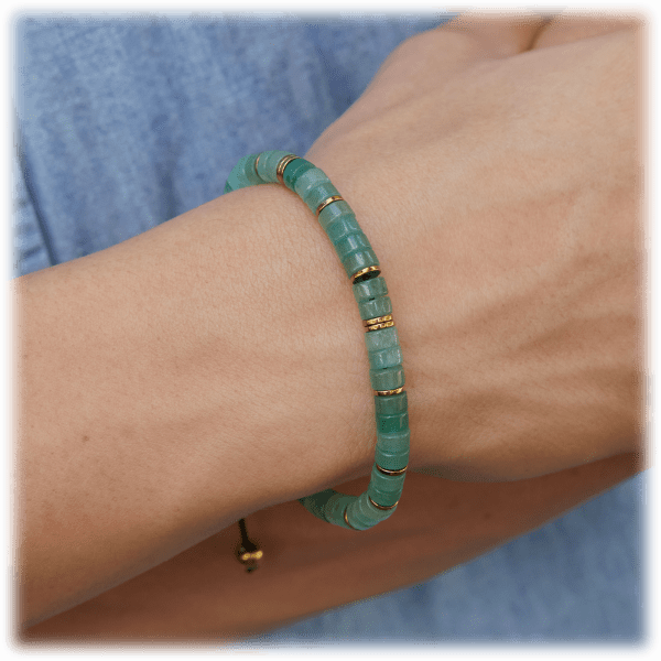 MorningSave: Savvy Cie Genuine Jade Adjustable Slider Bracelet