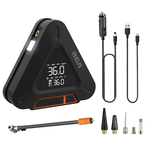 MorningSave: RCA Rechargeable Tire Inflator and Multifunction Emergency ...
