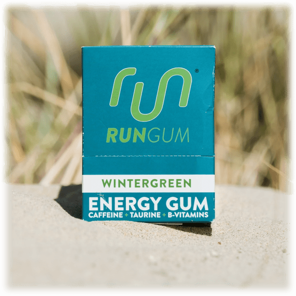 Meh: 120-Pack: Run Gum Wintergreen Original Strength Caffeinated Energy Gum
