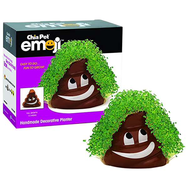 Meh: Chia Pet Richard Simmons, Willie Nelson or Emoji
