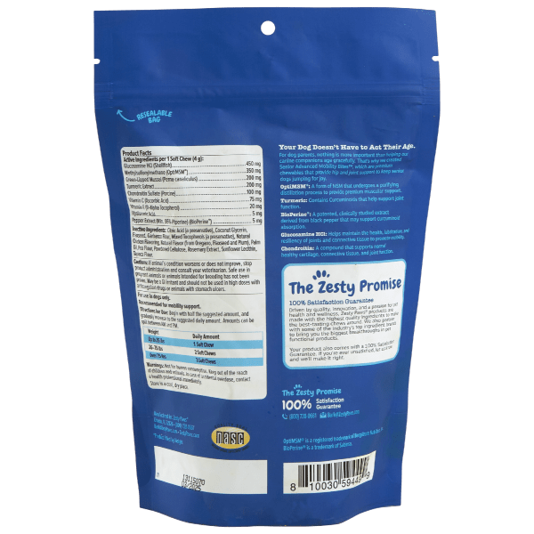 SideDeal: 300-Count Zesty Paws Advanced Mobility Bites for Dogs (Chicken)