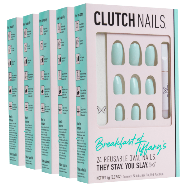 MorningSave: 5-Pack: Clutch Nails Press on Nail Kits