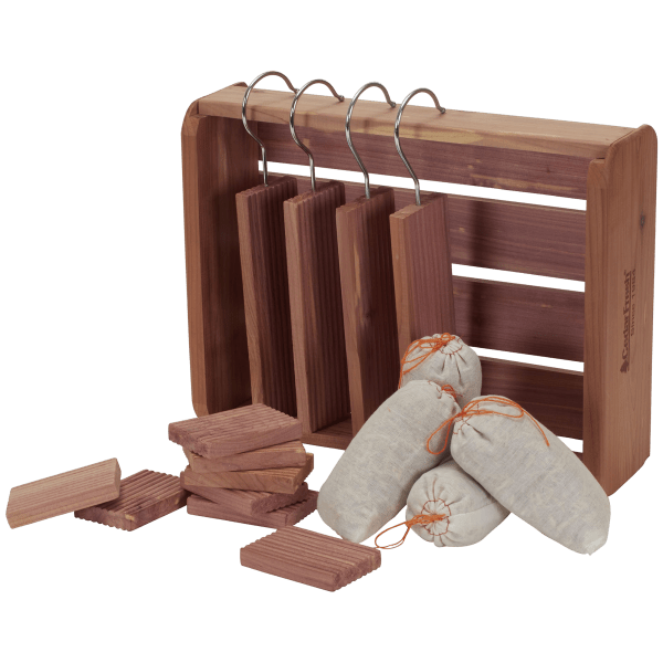 MorningSave: Cedar Fresh Cedar Crate with Hang-Ups, Blocks, and Sachets