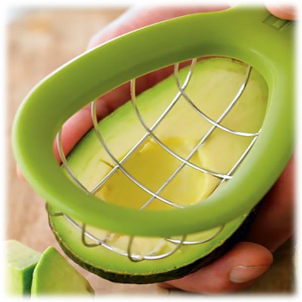 MorningSave: Easy Avocado Slicer and Perfect Cubing Tool (1-Pack or 2 ...