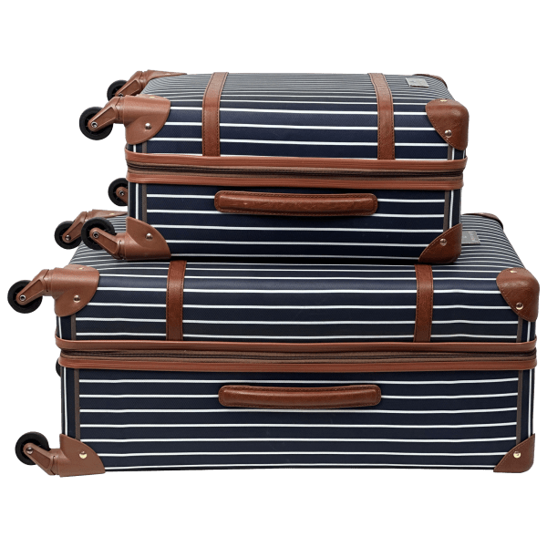 MorningSave: Kathy Ireland 2-Piece Vintage Trunk Luggage Set