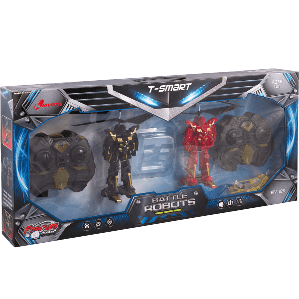 Meh: Flying RC Battle Robots with Gyro (2-Pack)