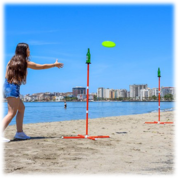 MorningSave: Fun Interactive Backyard Frisbee Toss Game
